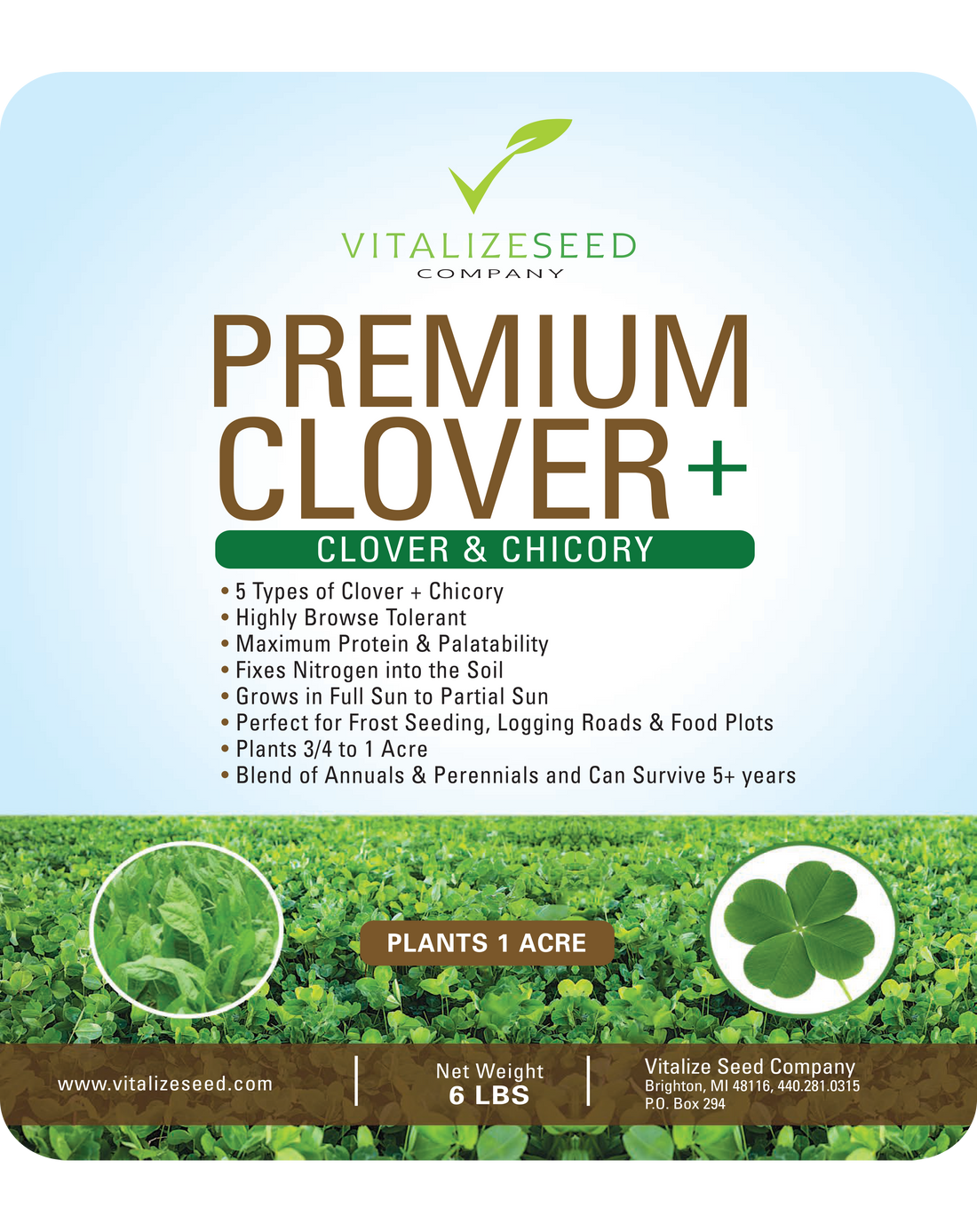 Premium Clover+ – Vitalize Seed Company